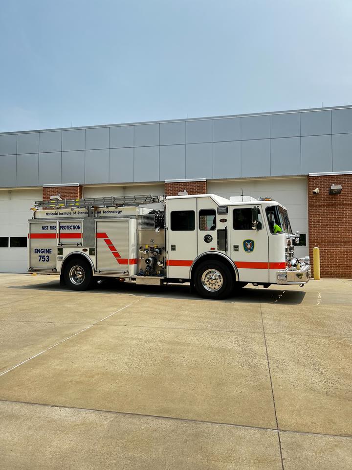 NIST Fire Department Fire Engine 753B